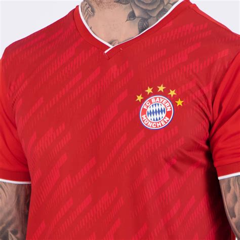 Bayern Munchen Line Red Jersey