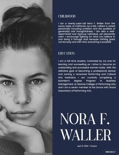 Example Of An Artist Biography Artist Bios Examples Clxrau