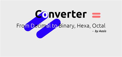 Github Aasisponline Binary Converter This Online Converter Will