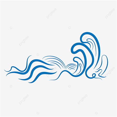 Water Ripple Texture Vector Hd Png Images Vector Hand Painted Ripple