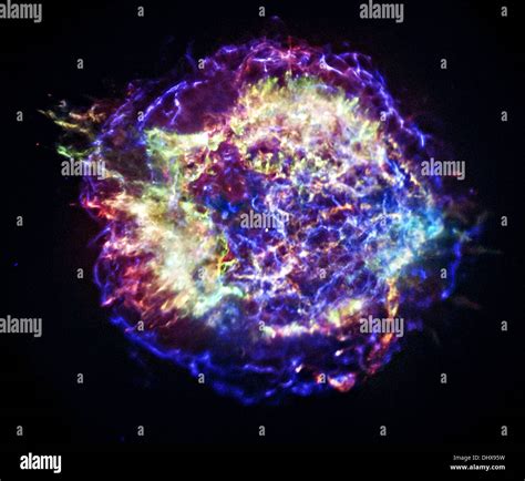 Cassiopeia A Supernova Remnant Milky Way Galaxy