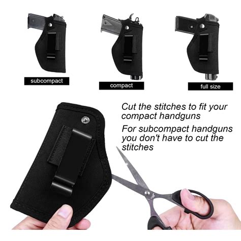 Кобур за пистолет унисекс черен Emag Bg