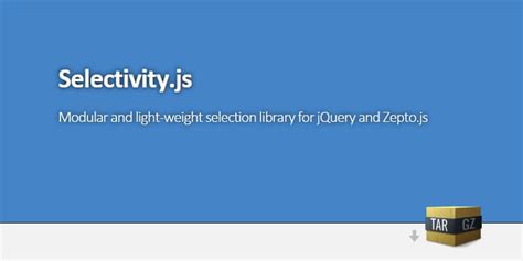 selectivity jquery and zepto js selection library bypeople