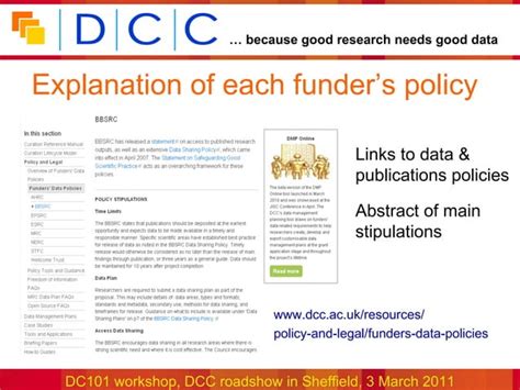 Data Management Policies Ppt Databases Computer Software And Applications