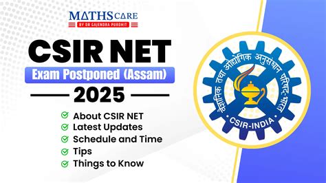 Csir Net Exam Postponed Assam November