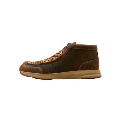 Ariat Mens Spitfire Moc Old Earth Shoes Quality Western Footwear