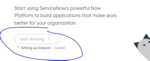 ServiceNow Lab Instance Roger Perkin