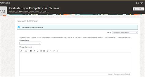 Bring The Result Of A Query Into Otbi To Be Used In Performance Document Field Using Page