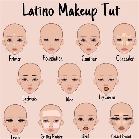 Latina Makeup Tt Gesicht Schminken Natürlich Schminken Makeup Techniken
