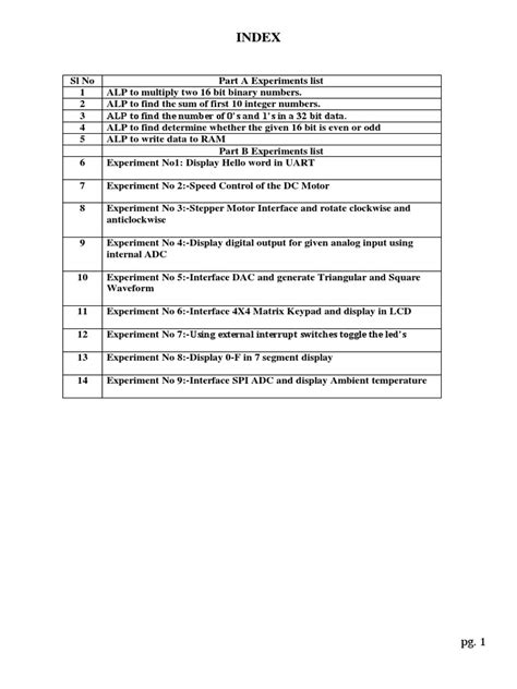 Embedded Lab Experiment Program Pdf Analog To Digital Converter