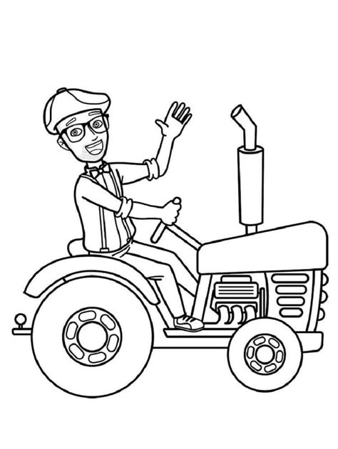Free Printable Blippi Coloring Page Free Download And Print For You