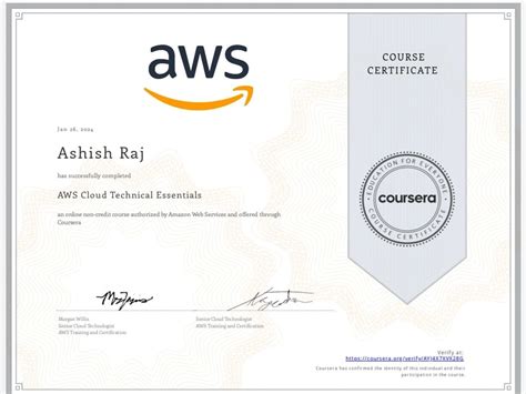 Ashish Raj On Linkedin Ive Successfully Completed The Aws Cloud Technical Essentials