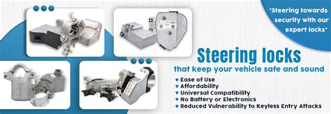 Steering Locks Enhanced Vehicle Security