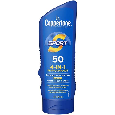 Coppertone Sport Sunscreen Spf 50 Lotion