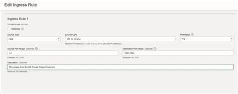 Connect From Oic To Oci Database With Private Endpoint
