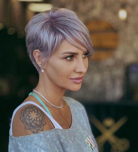 40 Best Pixie Haircuts And Hairstyles For Any Hair Type Lavender Pixie Long Pixie Cuts Pixie