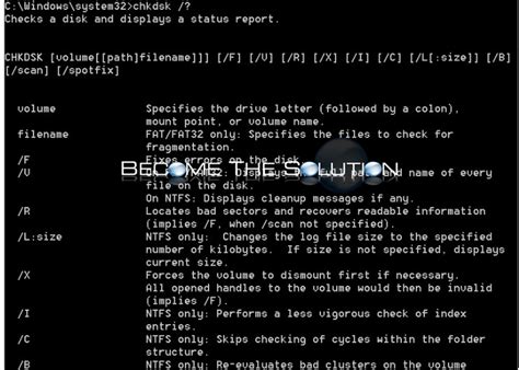 Using Windows Check Disk Chkdsk To Find Performance Issues With Drives