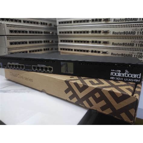 Jual Mikrotik Rb3011 Uias Rm Seken Normal Shopee Indonesia