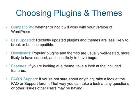 Wordpress Basics Ppt