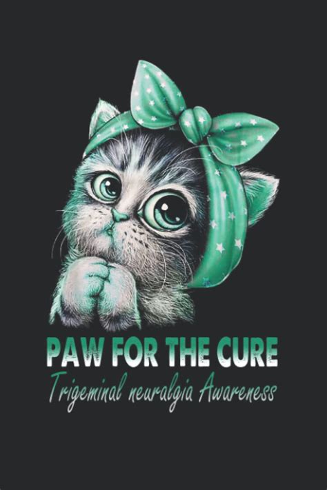 Buy Trigeminal Neuralgia Awareness Cat Lined Trigeminal Neuralgia Journal 110 Pages 6x9 Inch