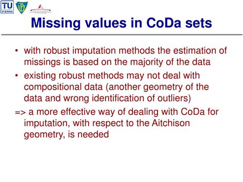 ppt a robust approach for dealing with missing values in