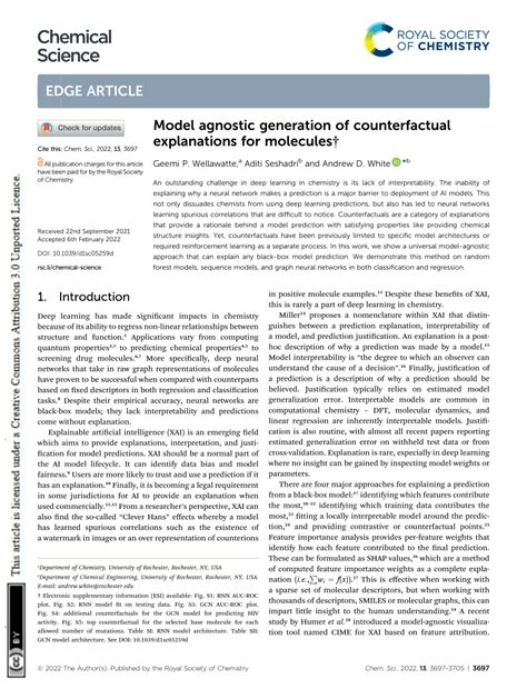 Pdf Model Agnostic Generation Of Counterfactual Explanations For