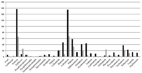 Abundance Of Species Recorded By Orders Captured By Both Sampling Download Scientific Diagram