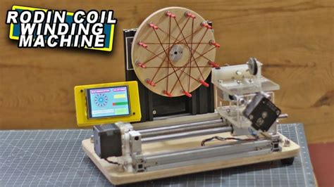 DIY Arduino based Rodin Coil Winding Machine Starship Coil Máquinas cnc Cnc