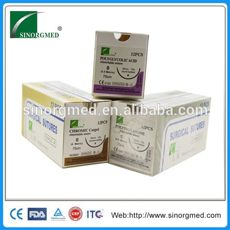 Sinorgmed Absorbable Polydioxanonepdo Surgical Sutures High Quality Sinorgmed Absorbable