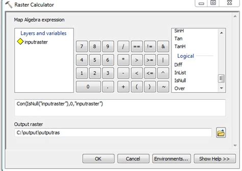 how to convert nodata values to other values for raster data