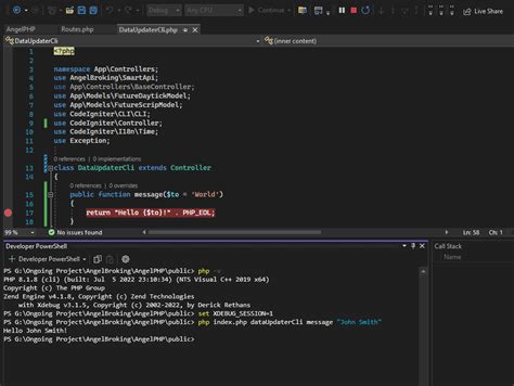 Debug Cli Script Using Php Tools Php Tools Community Forum Devsense