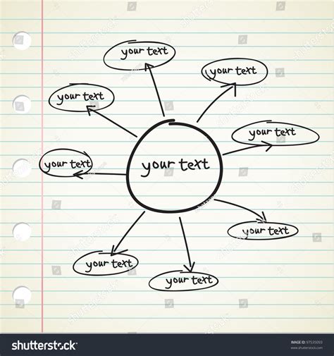 Blank Hierarchy Diagram Stock Vector Royalty Free 97535093 Shutterstock