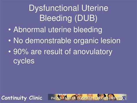 PPT DYSFUNCTIONAL UTERINE BLEEDING PowerPoint Presentation Free Download ID 1798954