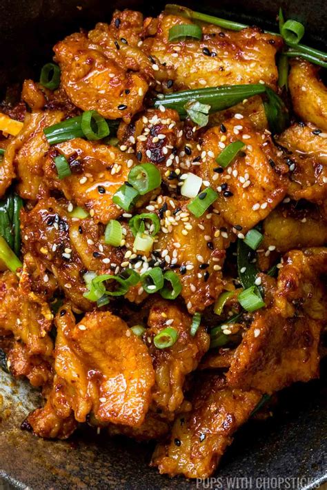 Spicy Pork Bulgogi Classic Jeyuk Bokkeum Recipe