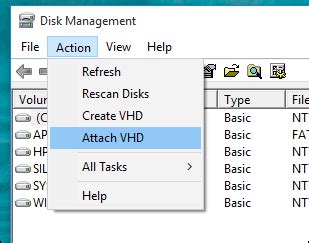 How To Attach And Copy Files From A VHD In Windows 10
