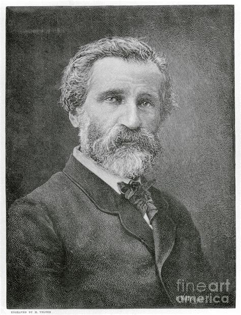 Portrait Of Opera Composer Giuseppe By Bettmann