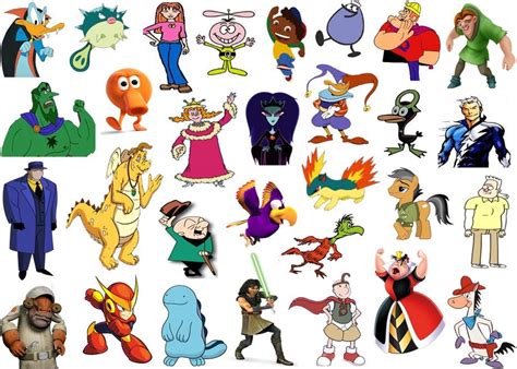 Click The Q Cartoon Characters Quiz By Ddd