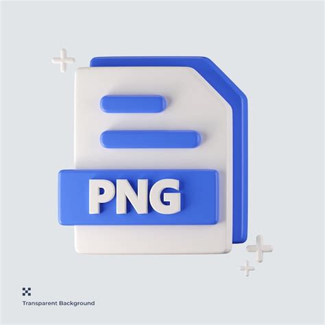 Premium Psd Png File Format 3d Icon