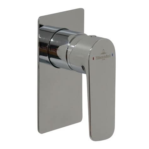 Villeroy And Boch Onovo Style Rectangular Shower Mixer Chrome Buildmat
