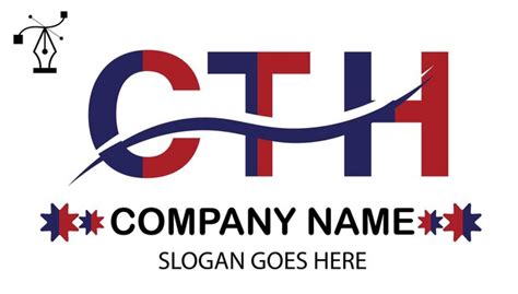 Premium Vector Cth Letter Logo