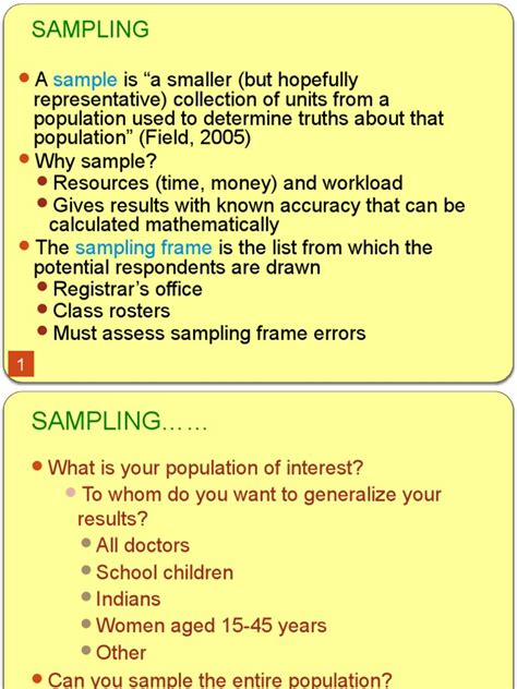 Sampling Methods Pdf Sampling Statistics Statistics