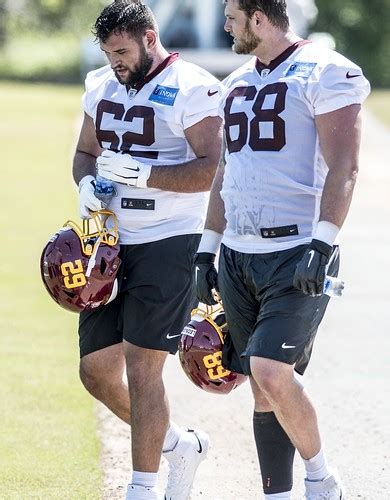 Rick Leonard And Sam Cosmi From Washington Football Team R Flickr