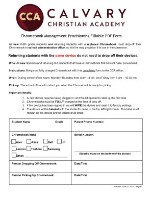 Fillable Online Learn How To Create Fillable PDF Forms On A Chromebook Fax Email Print PdfFiller