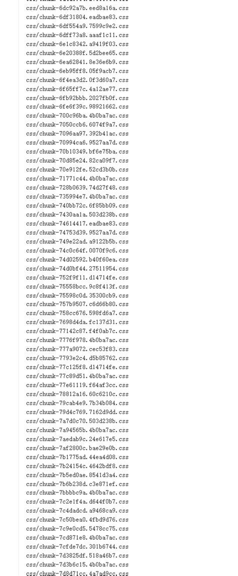 Vuejs Vue Cli Servic Build 打包后生成非常多的js和css文件，怎么办？ Segmentfault 思否