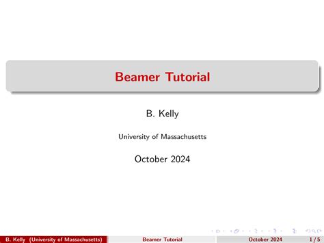 Beamer Presentations Latex Libguides At University Of