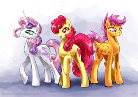Cutie Mark Crusaders Z By Kp Shadowsquirrel On Deviantart