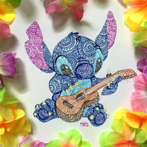 Dessin Stitch Couleur Stitch Dessin À Colorier Imprimer Nykg