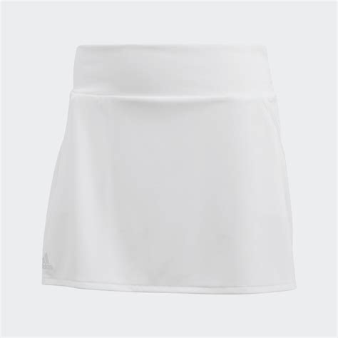 Adidas Womens Club Skirt Whitematte Silverblack Racquetguys