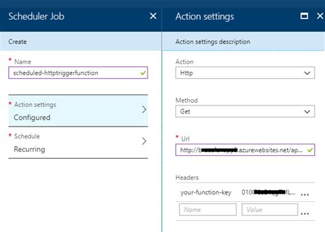 Azure Scheduling An Httptrigger Function Stack Overflow