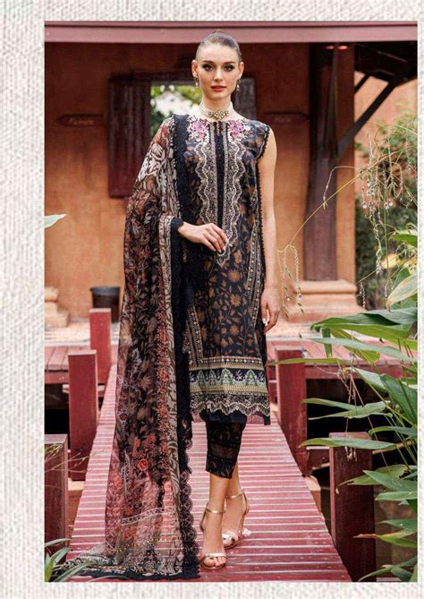 Jade Crimson Exclusive Heavy Lawn Collection Vol 12 Cotton Dress